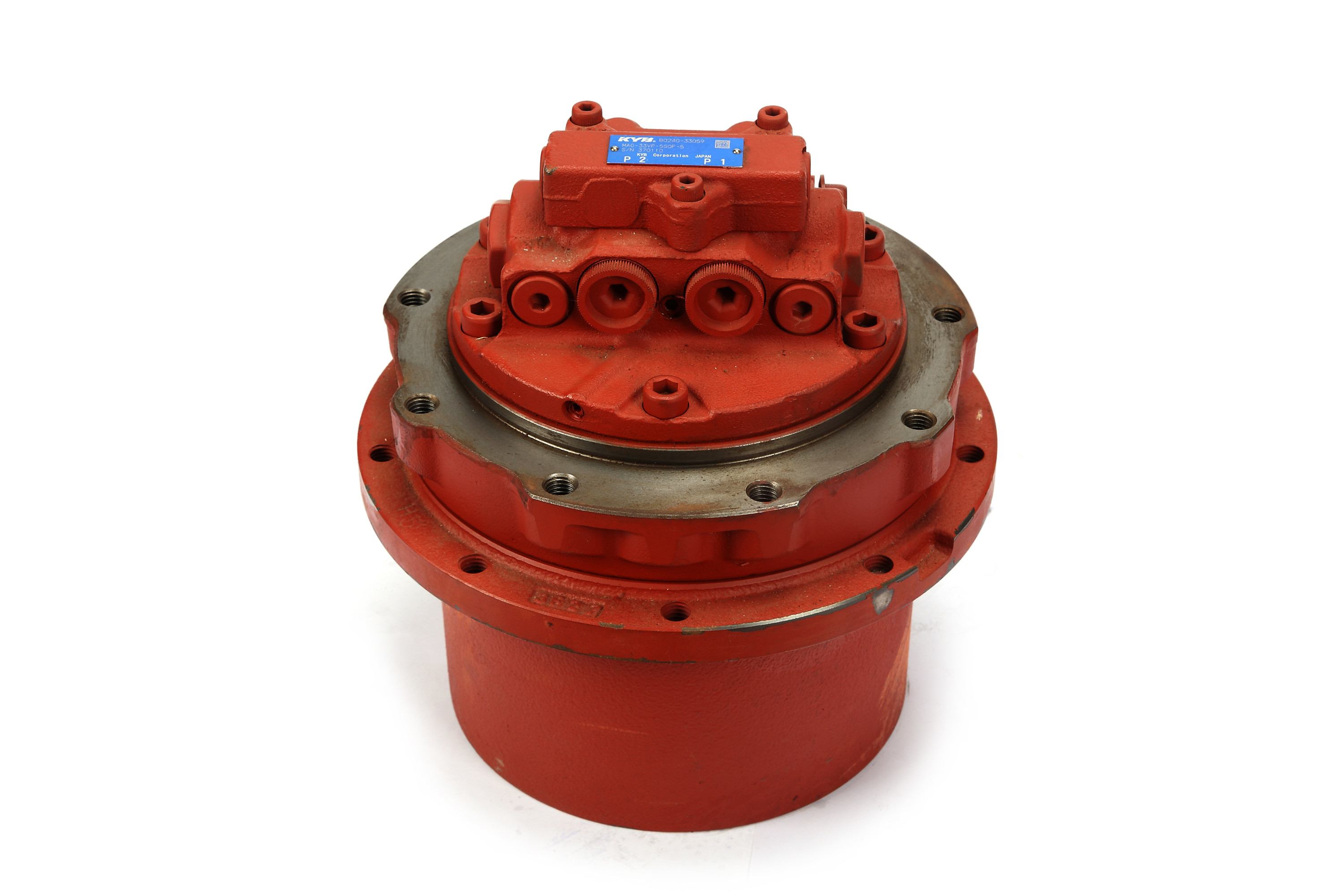 Steel Material Travel Motor Assy KYB Final Drive MAG-18VP MAG-26VP